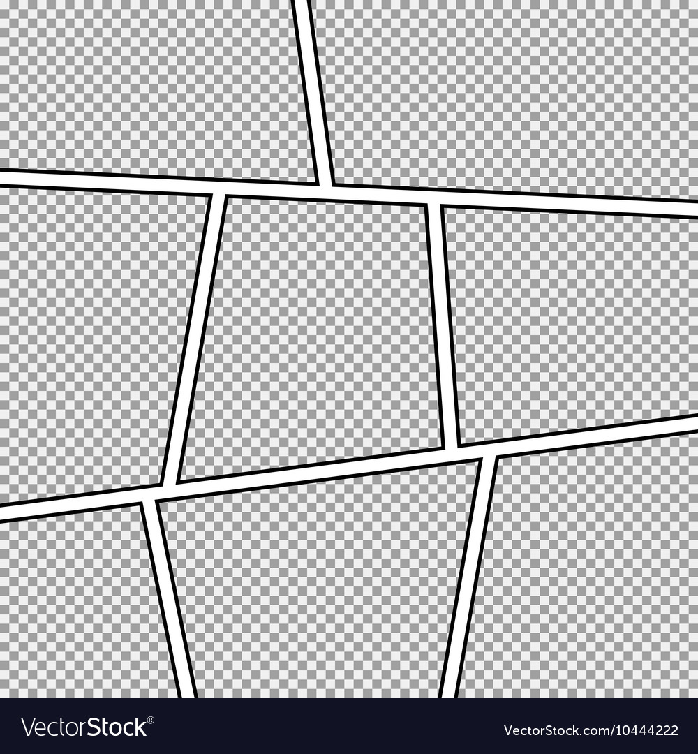 Comic strip frame Royalty Free Vector Image - VectorStock