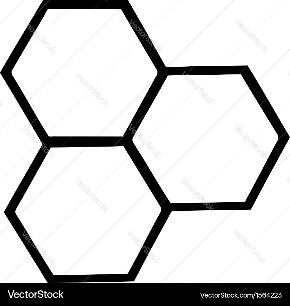 Cartoon bee hive Royalty Free Vector Image - VectorStock