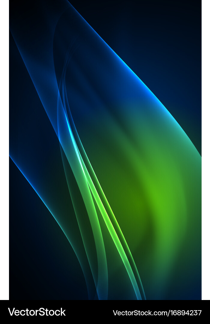 Polar lights concept background Royalty Free Vector Image