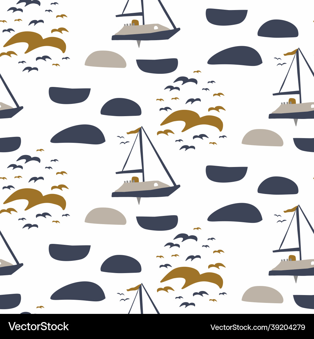 Masculine geometric seamless pattern classic Vector Image