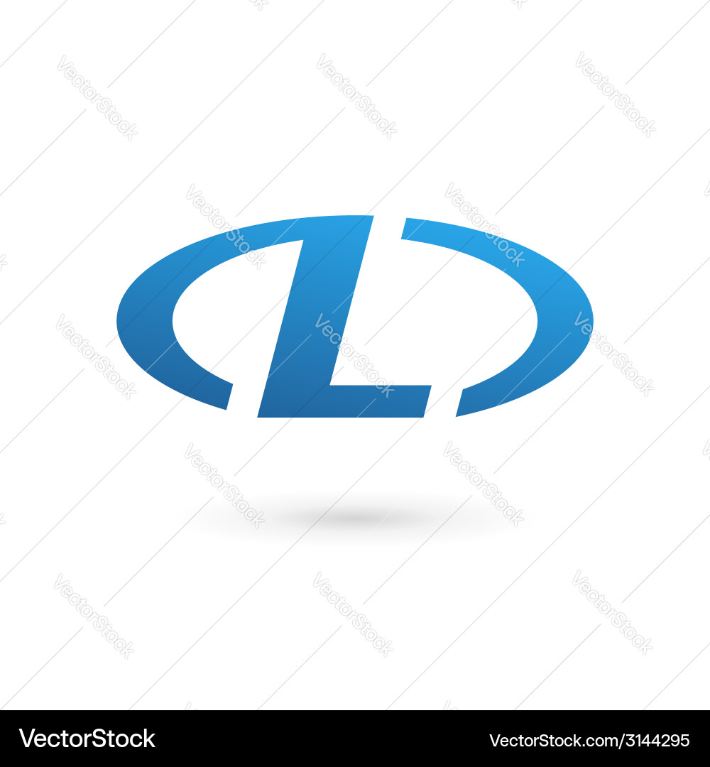 Letter L logo icon Royalty Free Vector Image - VectorStock