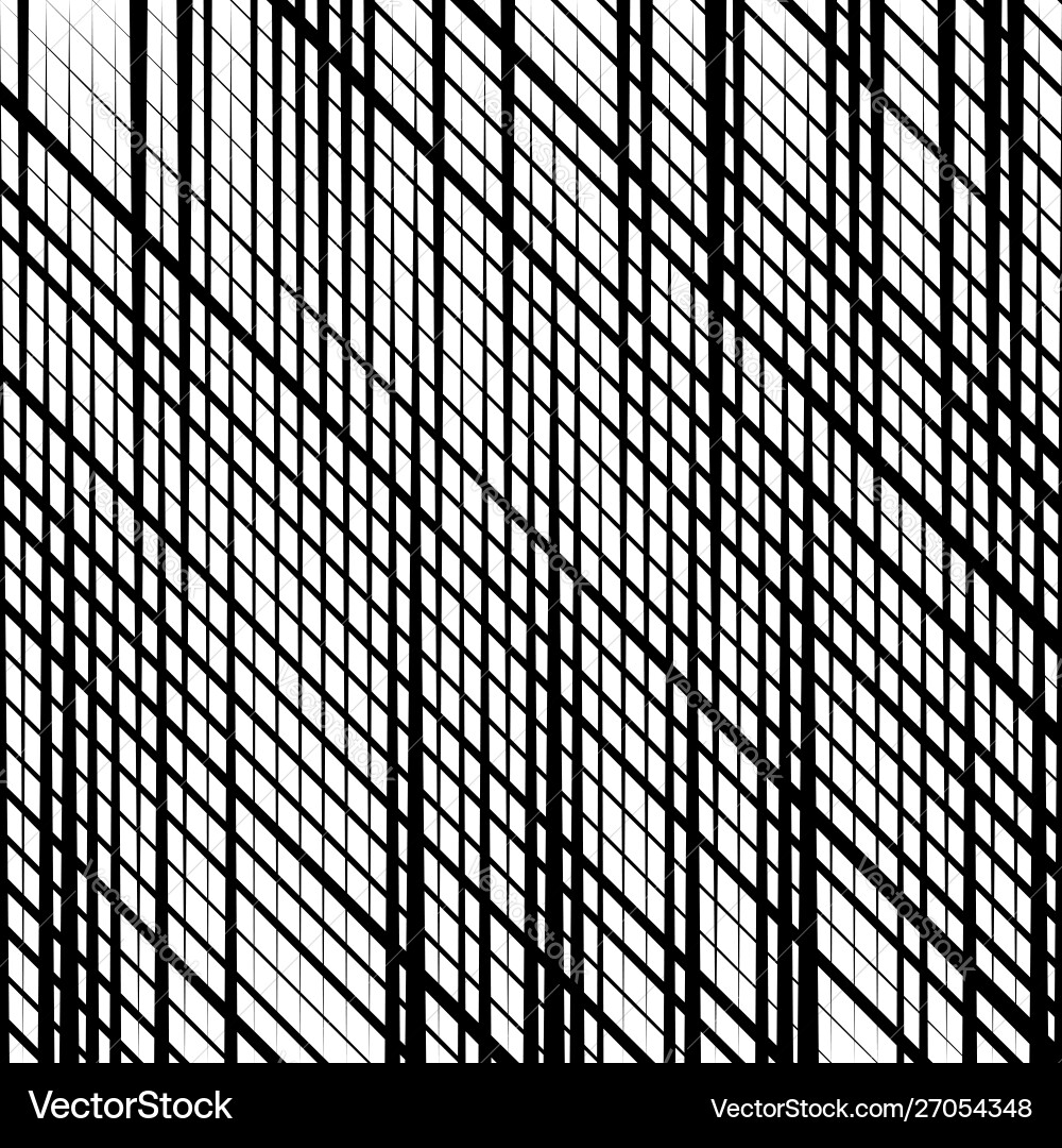 Skew diagonal oblique lines grid meshcellular Vector Image