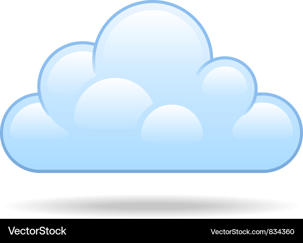 Cloud Royalty Free Vector Image - VectorStock