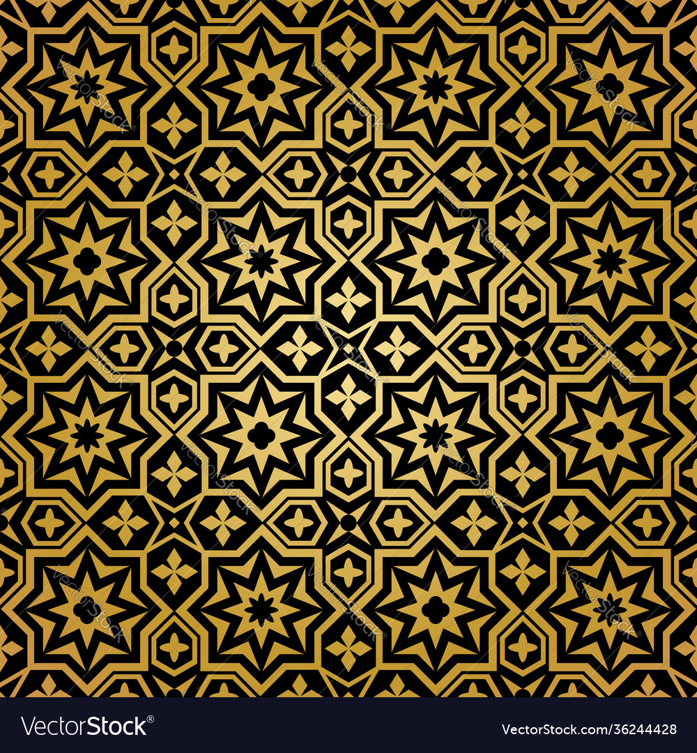 Muslim seamless pattern Royalty Free Vector Image