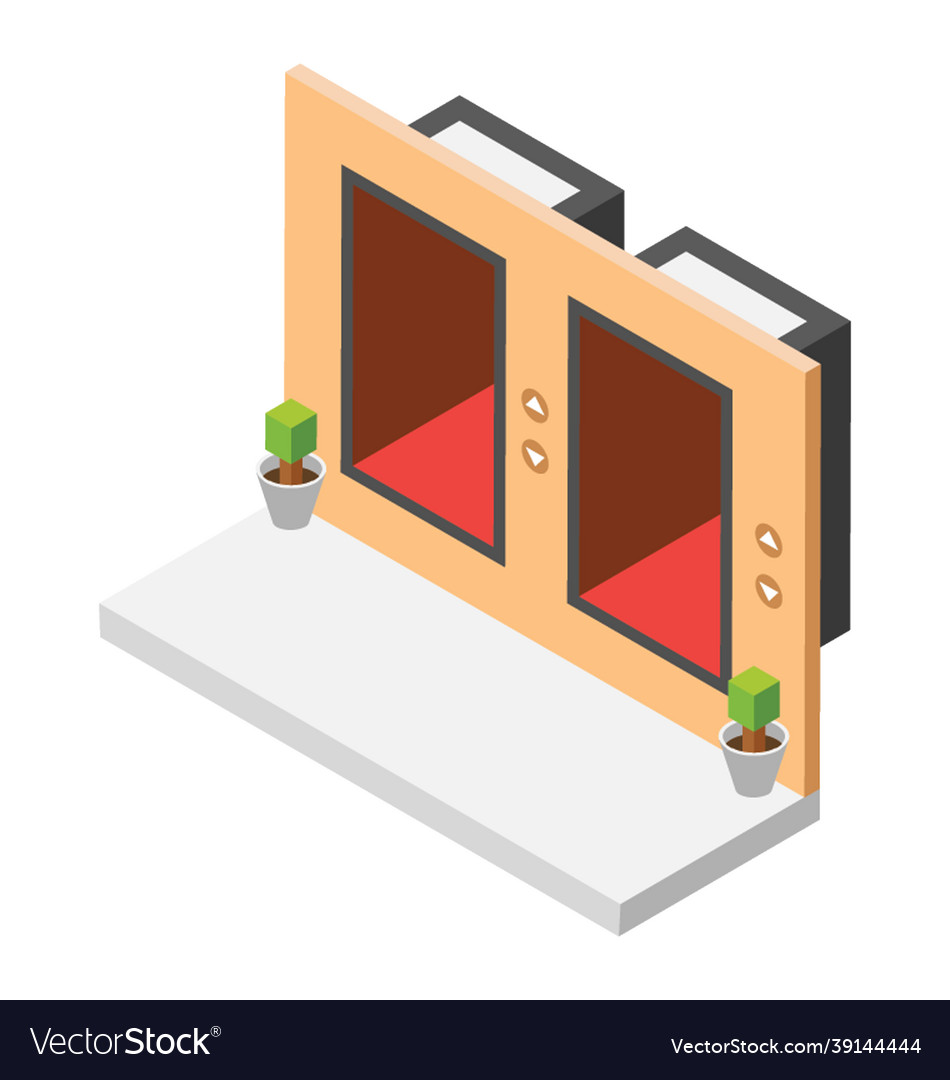 Elevator Royalty Free Vector Image - VectorStock