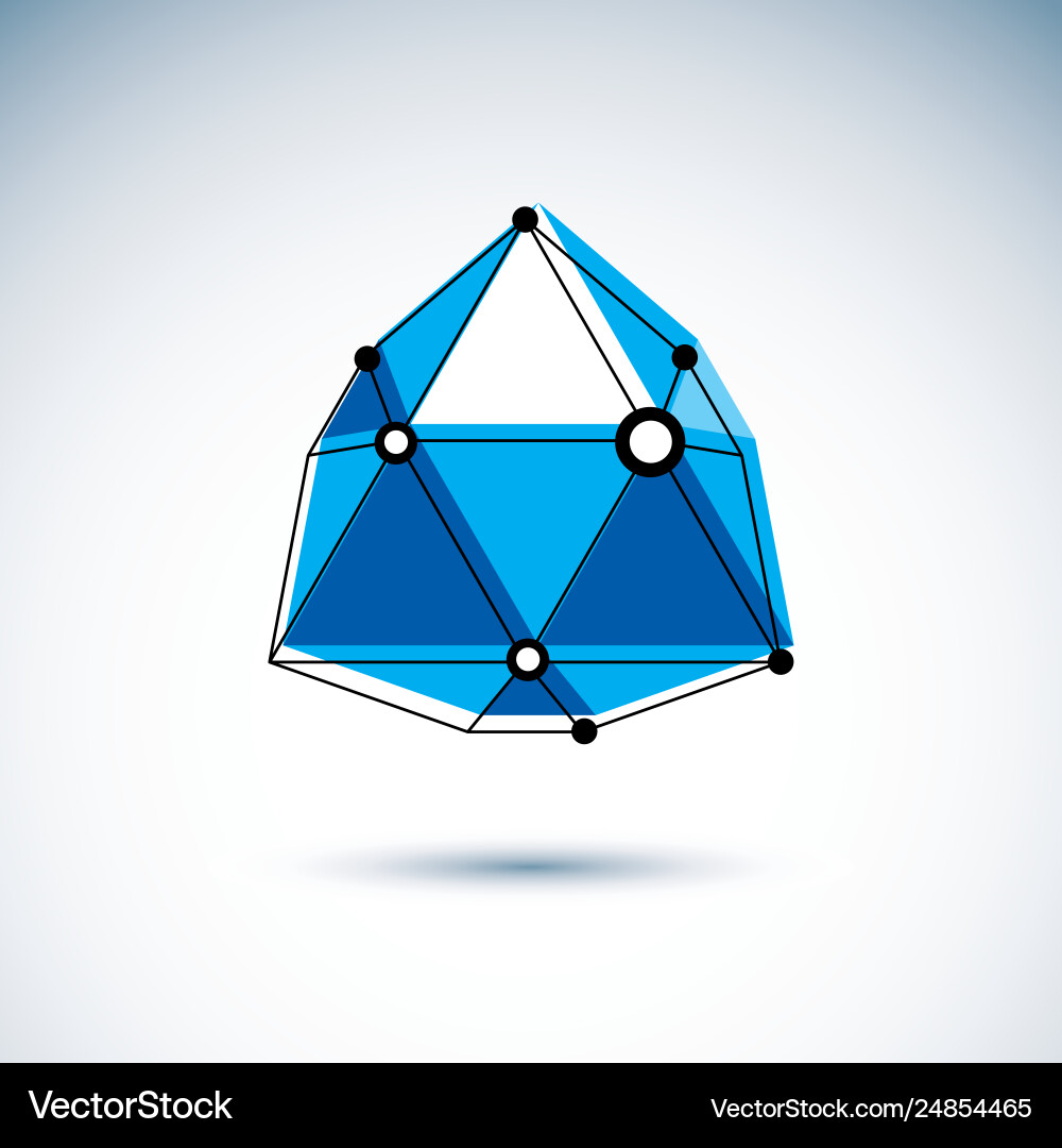 Innovation technologies logo abstract 3d Vector Image