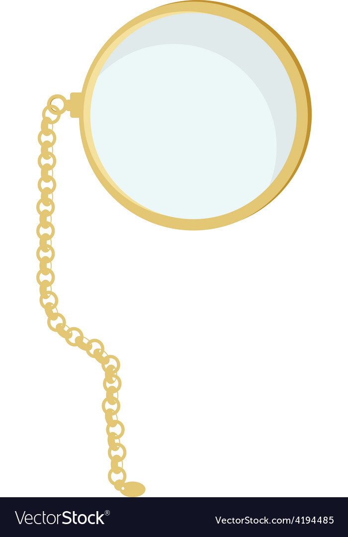 Monocle Royalty Free Vector Image - VectorStock