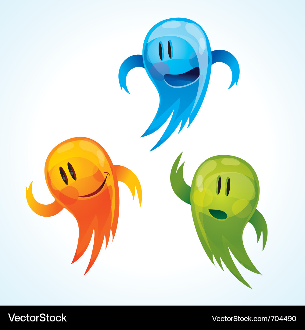 Funny mascots Royalty Free Vector Image - VectorStock