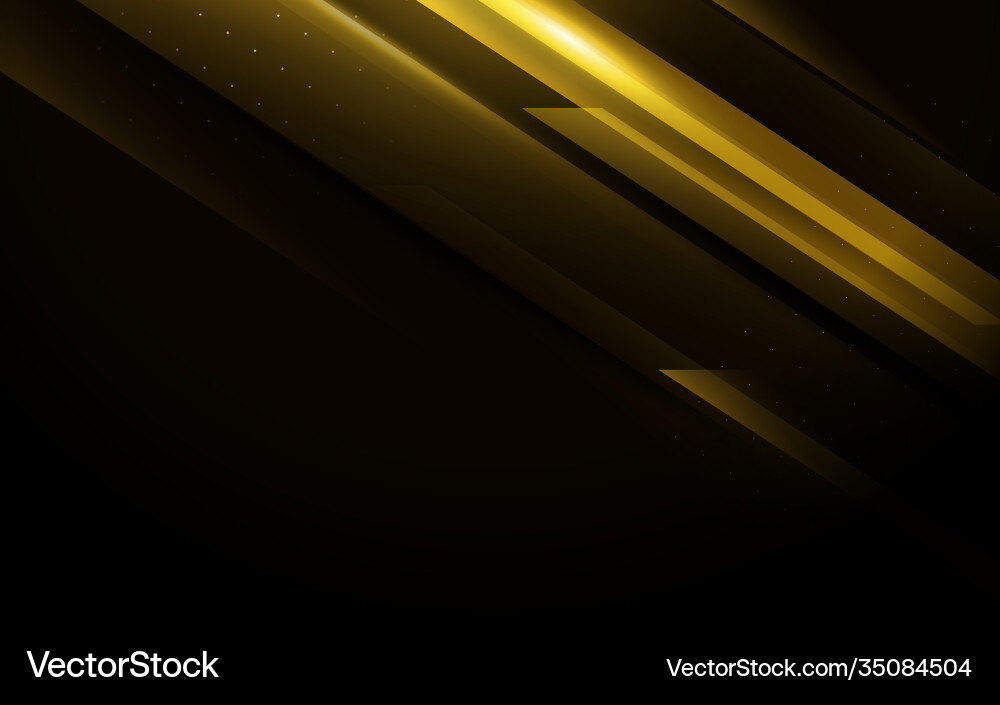 Gold abstract minimal geometric background Vector Image