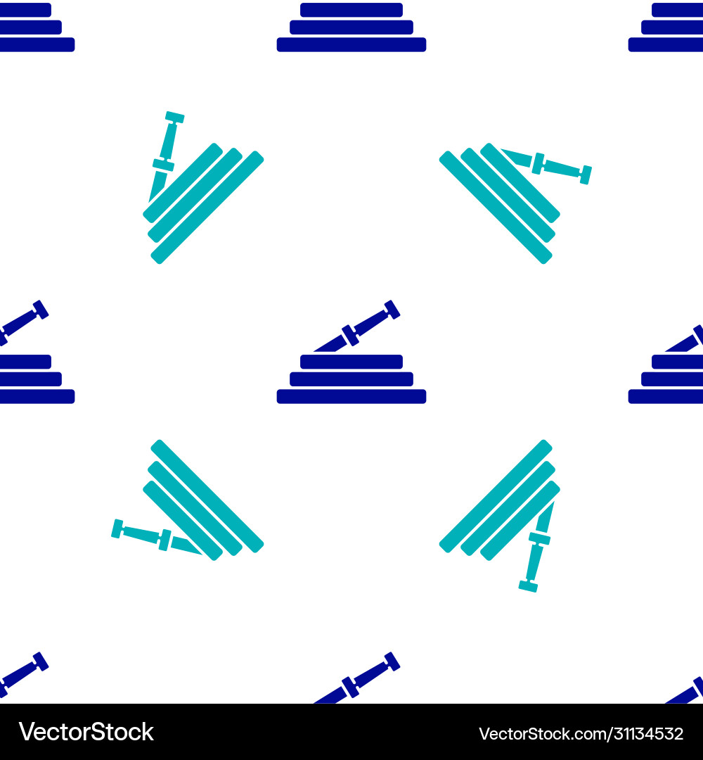 Blue garden hose or fire hose icon isolated Vector Image