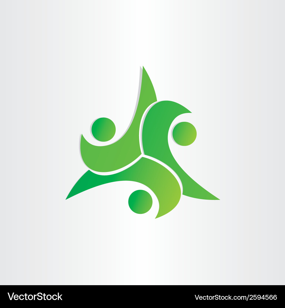 Kids playing symbol dance teamwork icon Royalty Free Vector Image ...