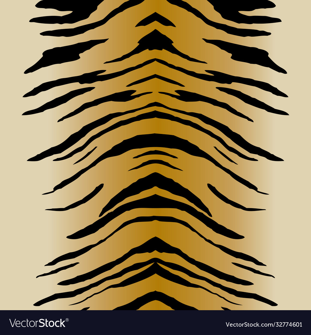 Tiger stripes pattern background Royalty Free Vector Image