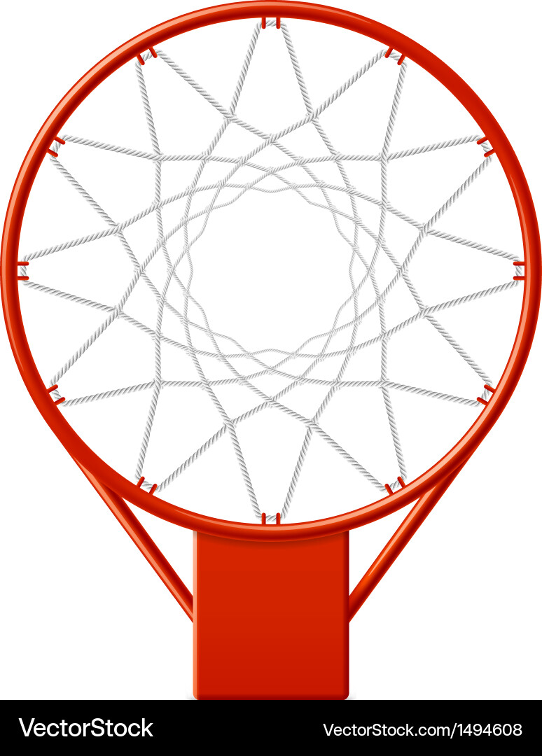 Basketball hoop Royalty Free Vector Image - VectorStock
