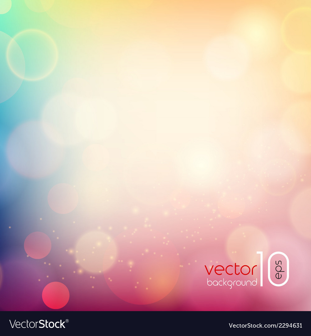 Soft colored abstract background for design Vector Image