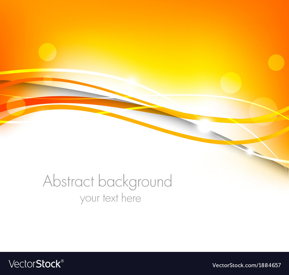 Abstract Orange Background Royalty Free Vector Image