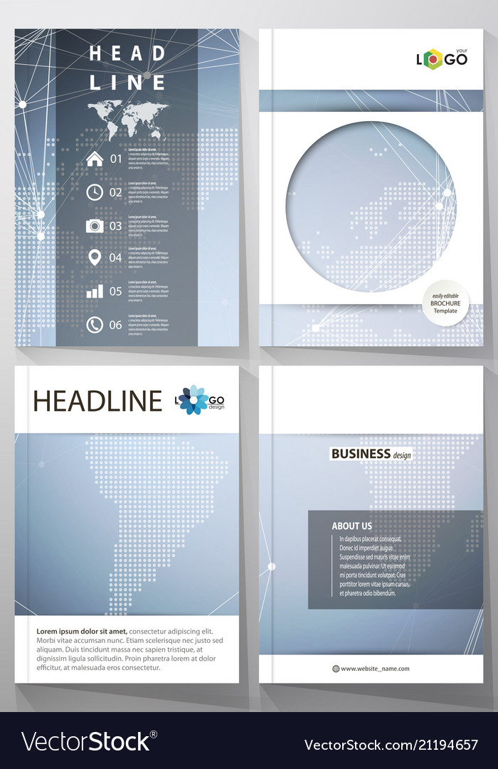 The editable layout Royalty Free Vector Image - VectorStock