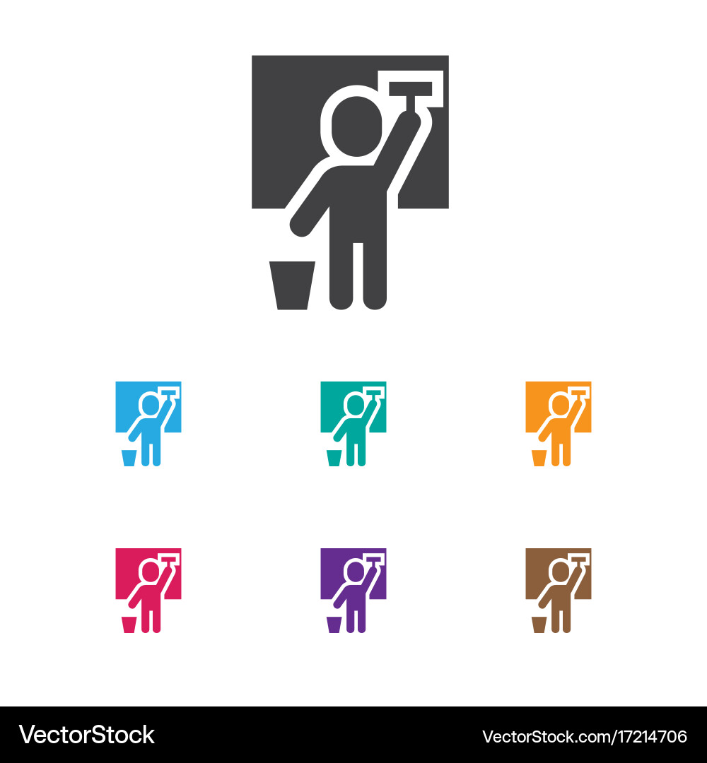 Cleaning symbol Royalty Free Vector Image - VectorStock