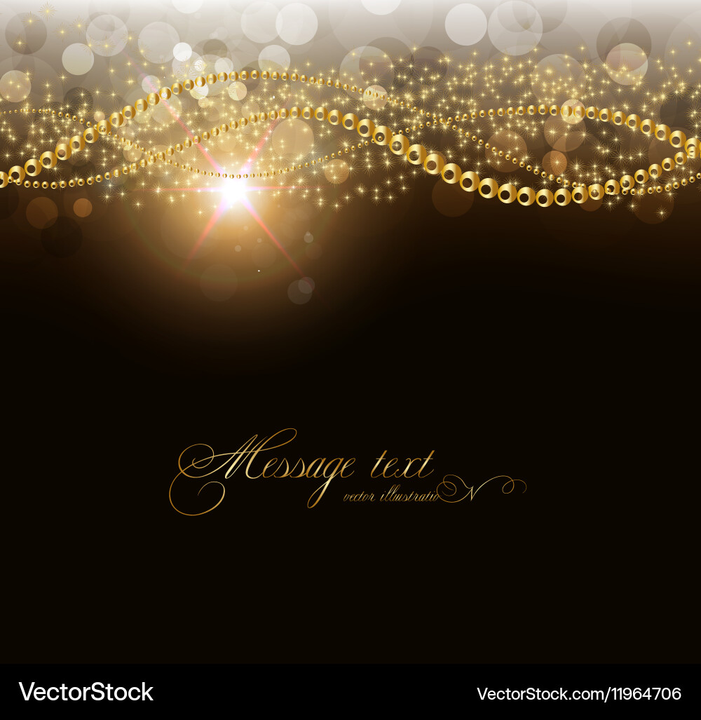 Gold elegant background with text space Royalty Free Vector
