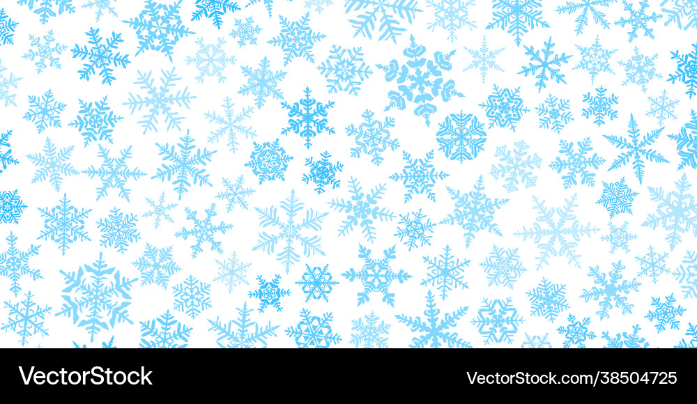 Christmas background snowflakes Royalty Free Vector Image