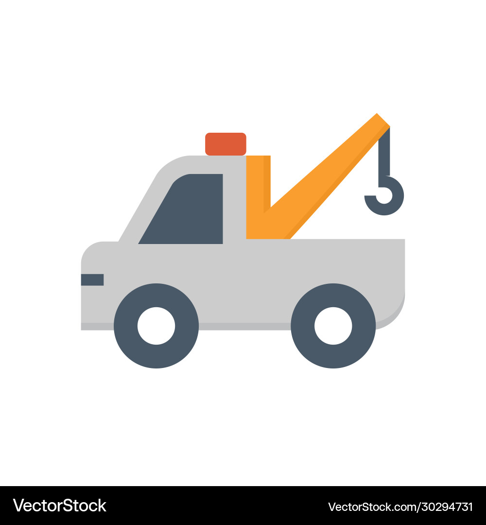 Car towing icon Royalty Free Vector Image - VectorStock
