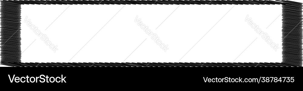 Square rectangle scribbling sketchy sketch doodle Vector Image