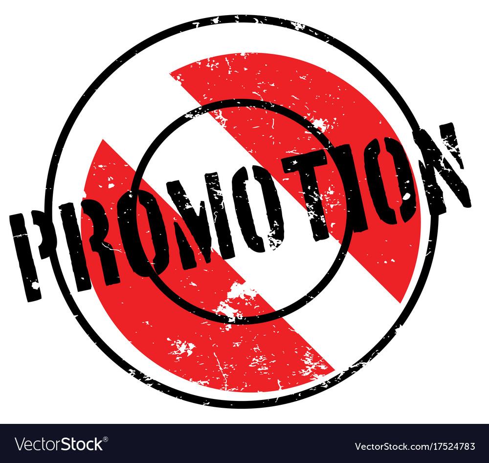 Promotion rubber stamp Royalty Free Vector Image
