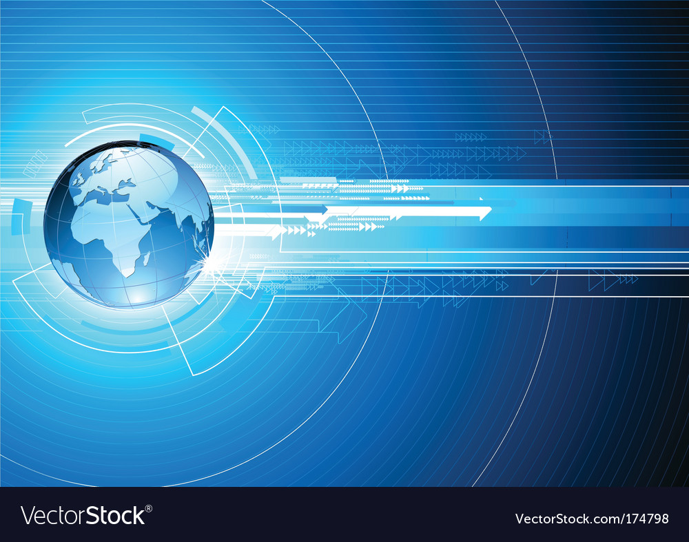 Hi-tech background Royalty Free Vector Image - VectorStock