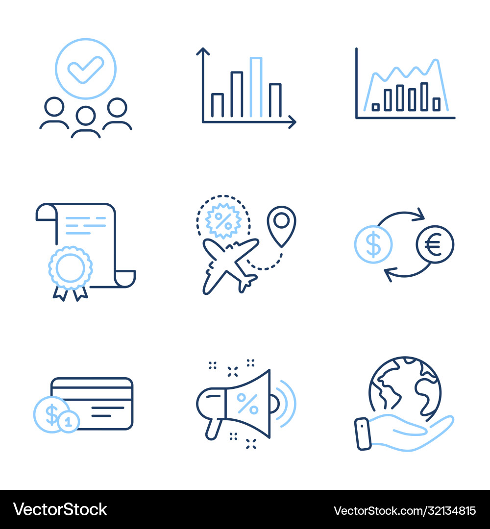 Infographic graph currency exchange and payment Vector Image