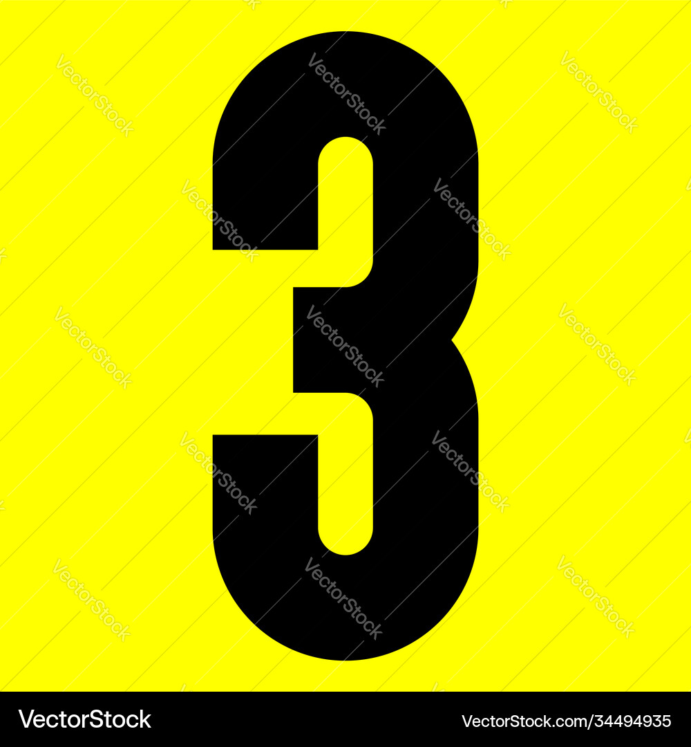 Dark modern font trendy alphabet black number Vector Image