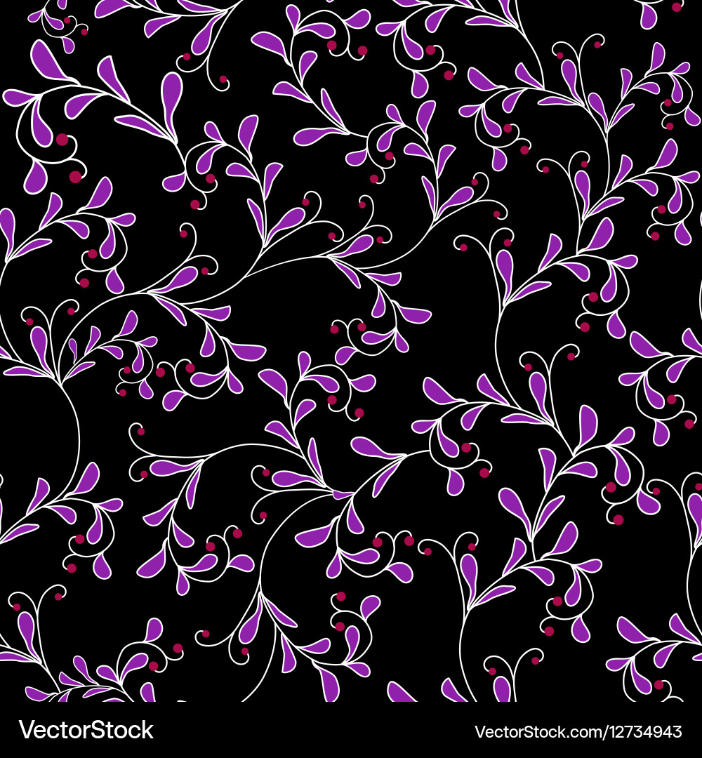 Floral seamless texture Royalty Free Vector Image