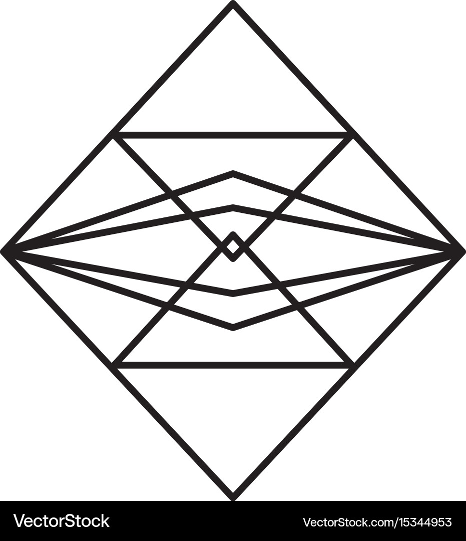 Geometrical figures design Royalty Free Vector Image