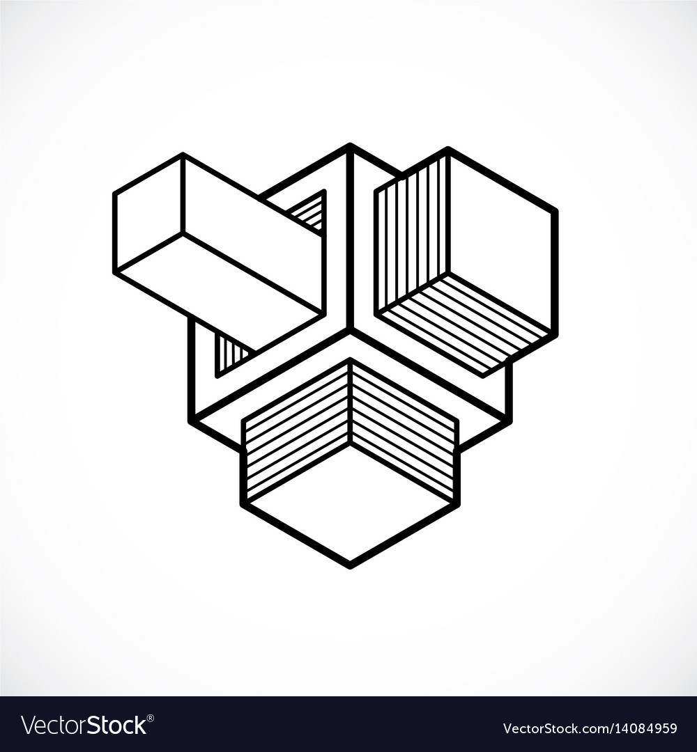 Engineering construction abstract Royalty Free Vector Image