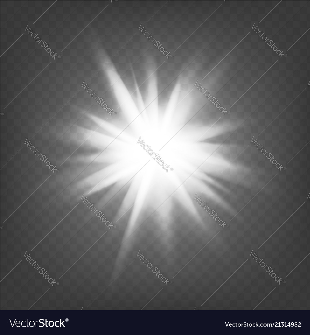 White explosion Royalty Free Vector Image - VectorStock