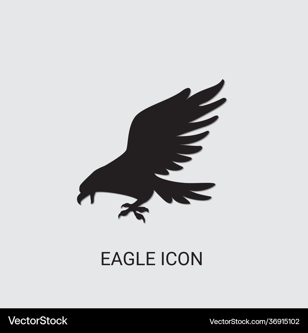 Eagle icon Royalty Free Vector Image - VectorStock