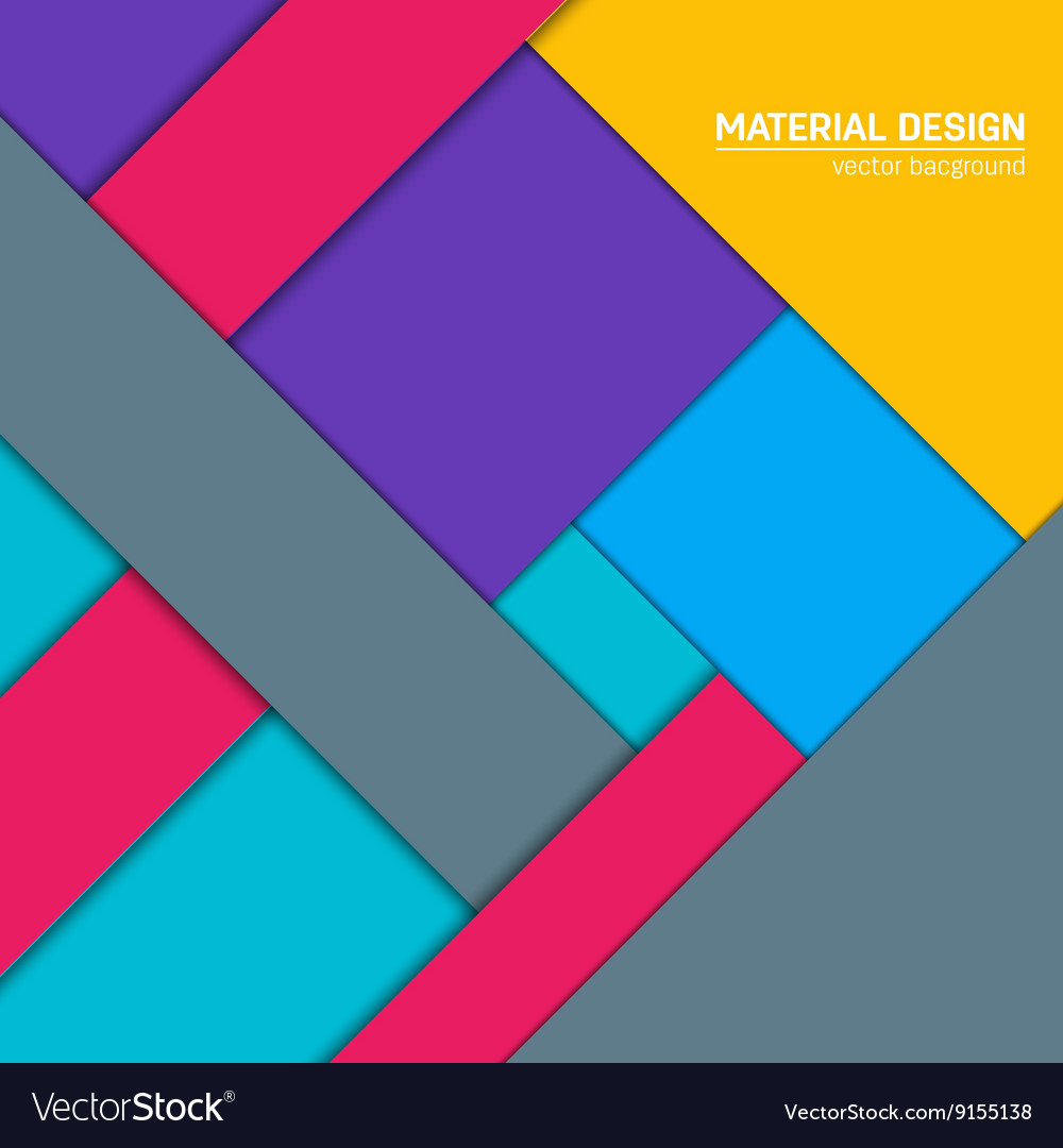 Material design background abstract Royalty Free Vector