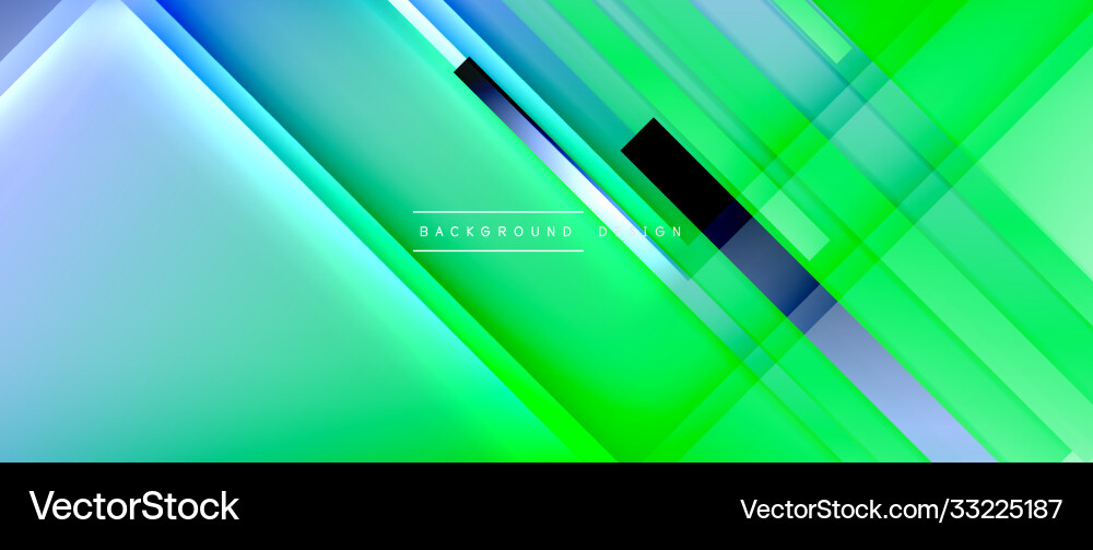 Dynamic lines on fluid color gradient trendy Vector Image