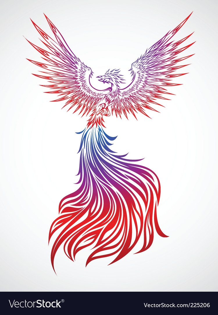 Phoenix Royalty Free Vector Image - VectorStock