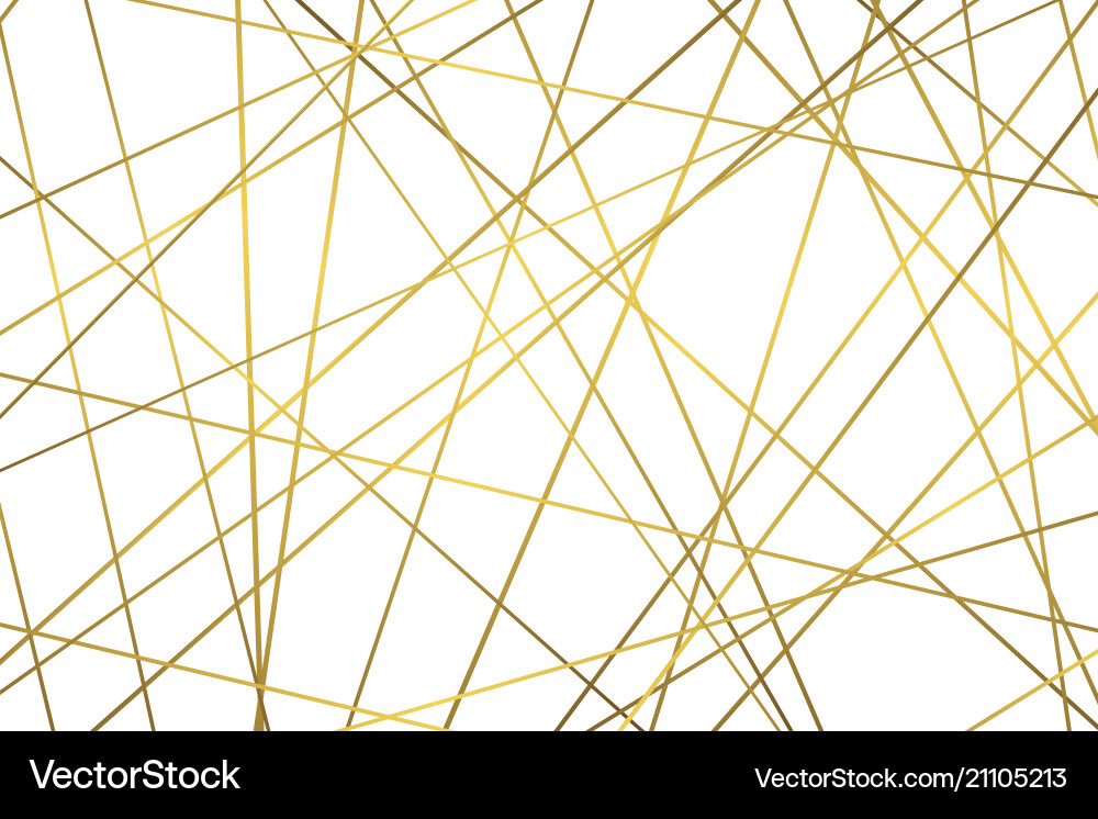 Golden geometric abstract pattern Royalty Free Vector Image
