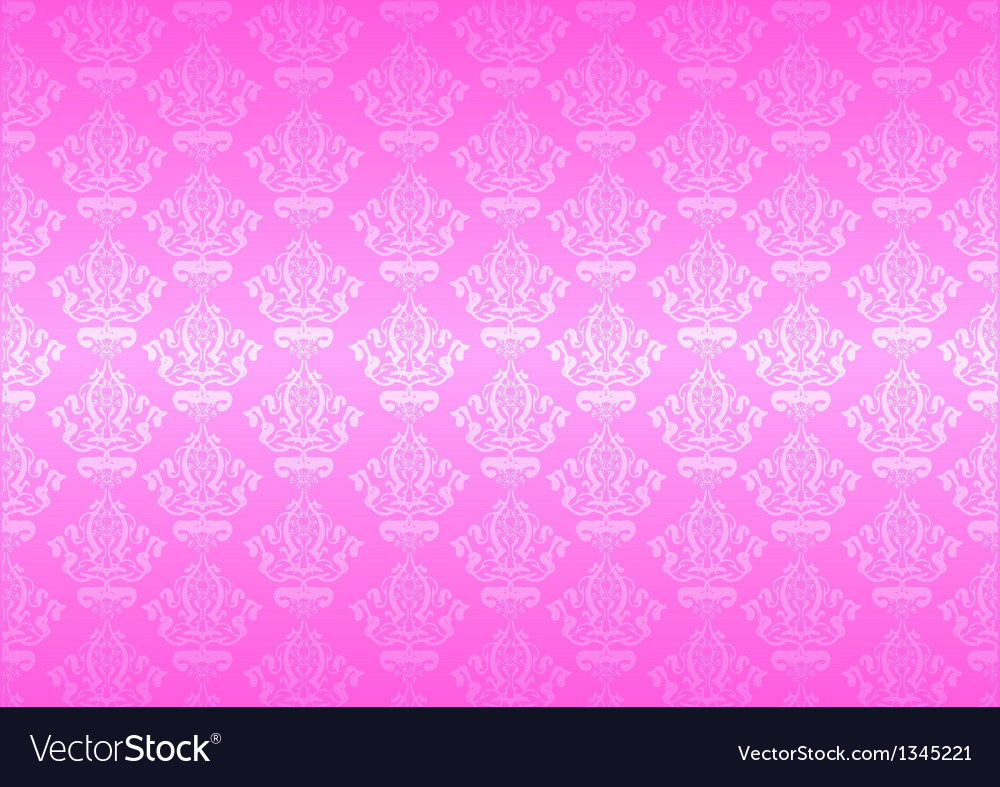 Pink wallpaper Royalty Free Vector Image - VectorStock