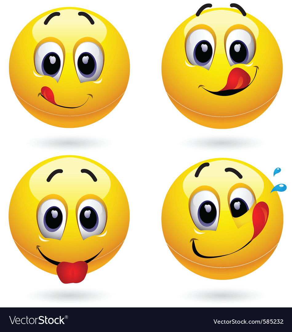 Smiley faces Royalty Free Vector Image - VectorStock