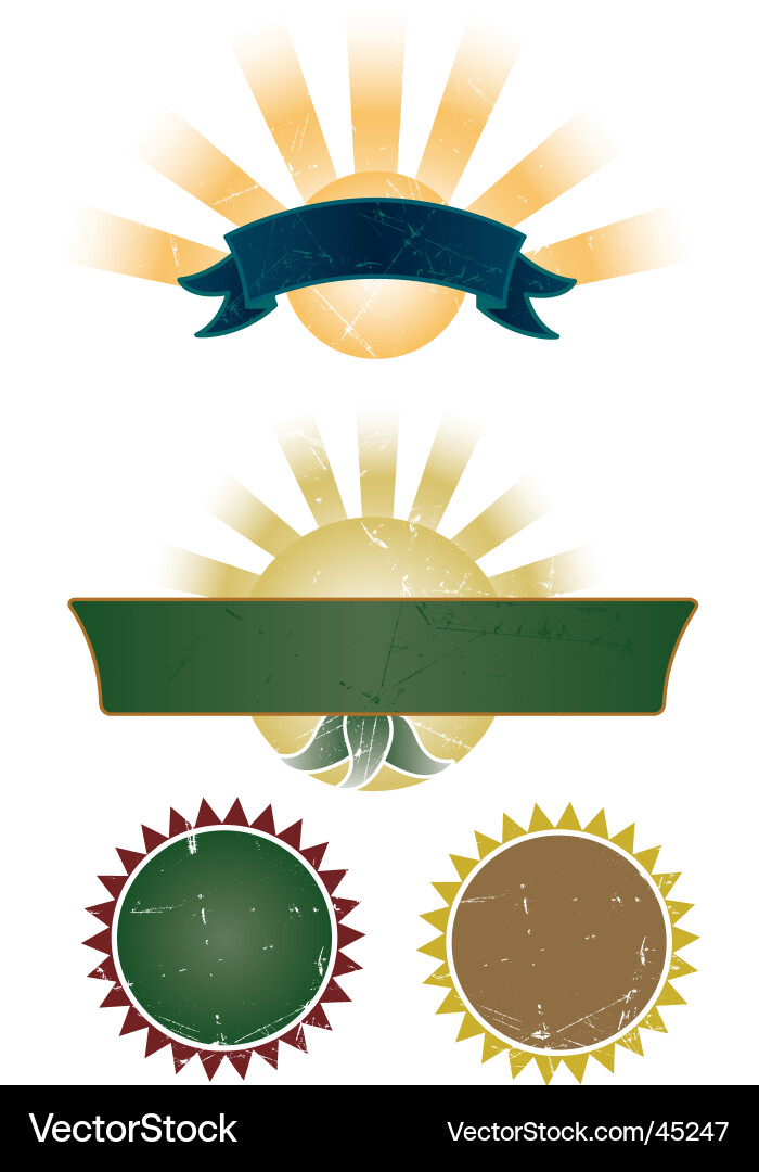 Decorative banner Royalty Free Vector Image - VectorStock