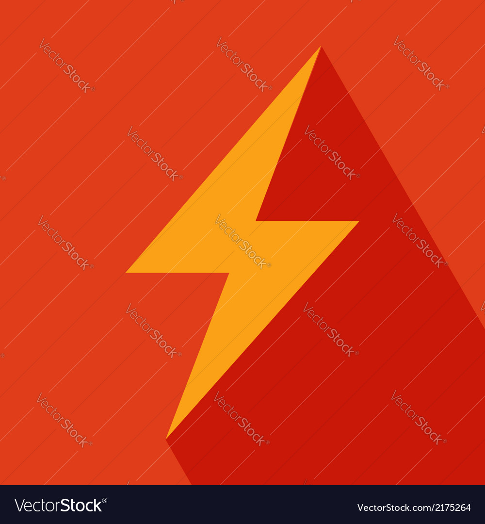 Thunder Icon Royalty Free Vector Image - VectorStock