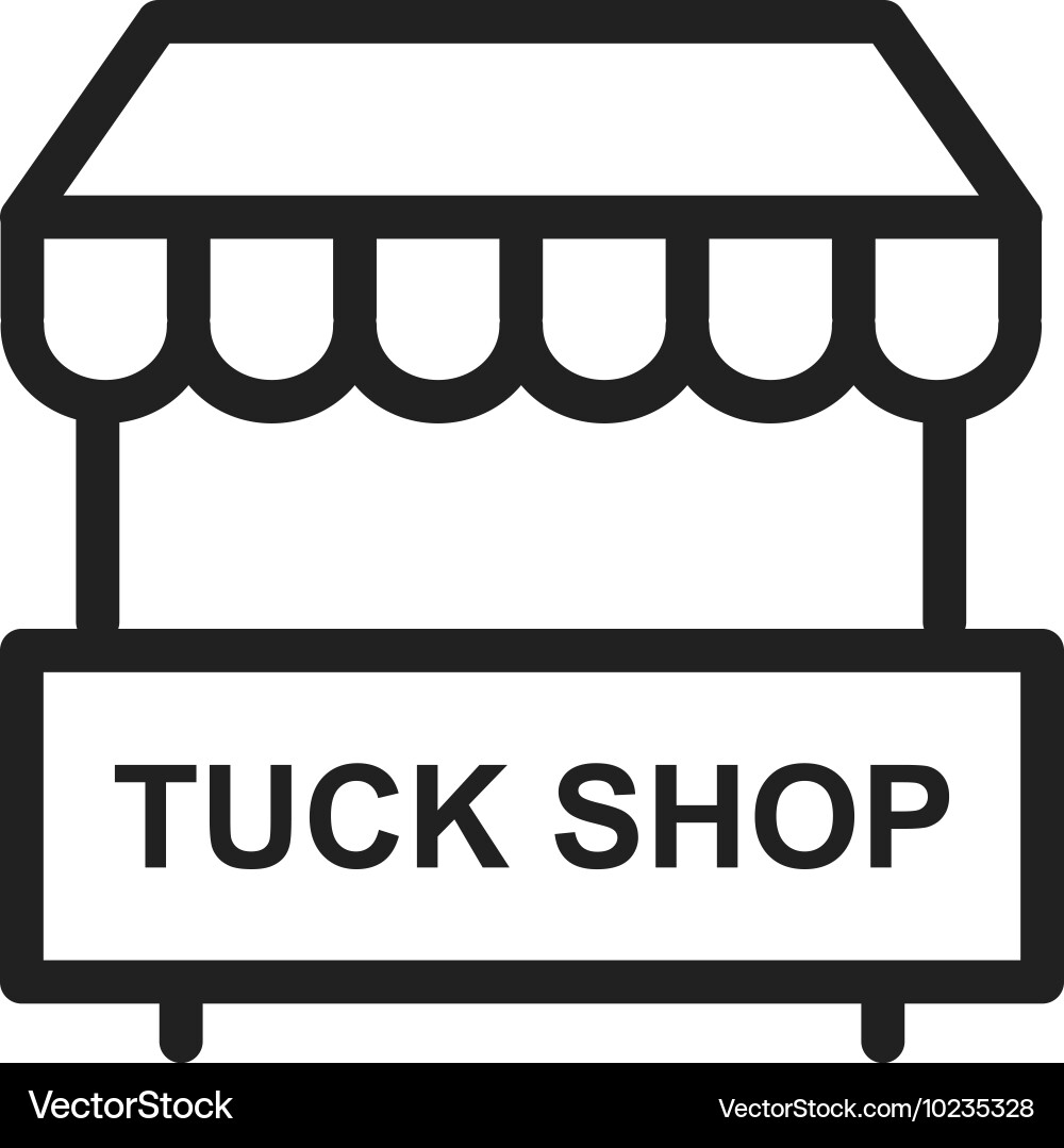 Tuck Shop Royalty Free Vector Image - VectorStock