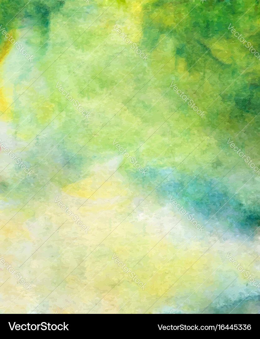 Abstract bright green blue yellow Royalty Free Vector Image