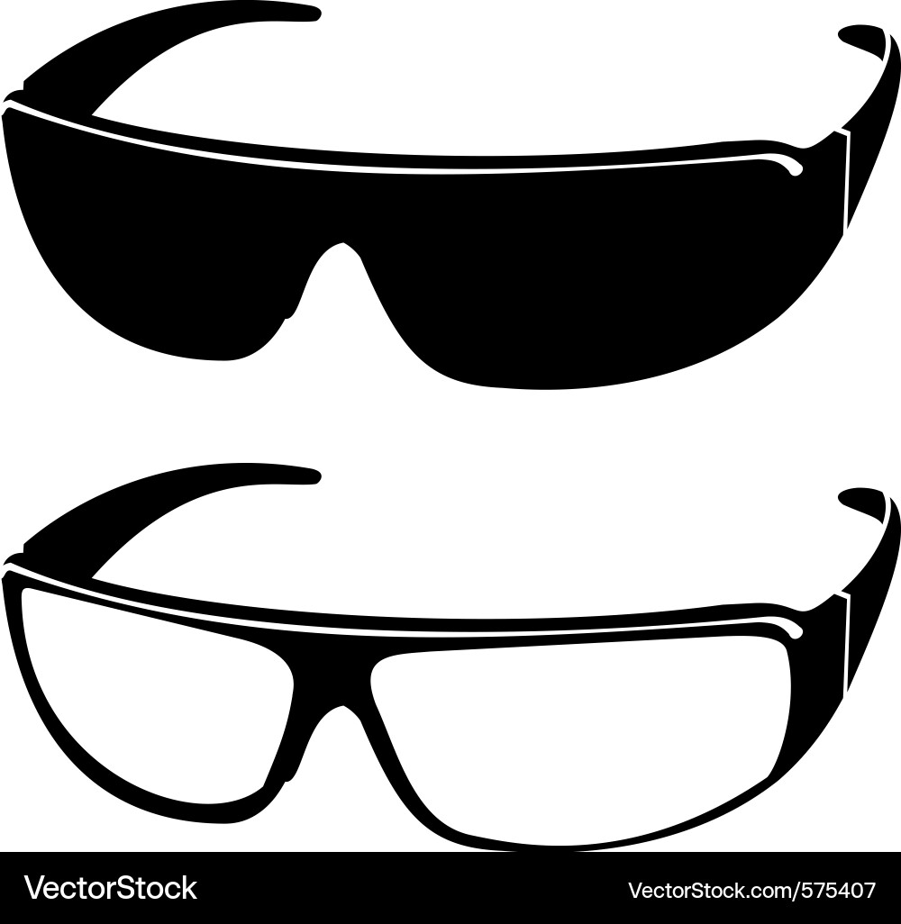 Sports sunglasses Royalty Free Vector Image - VectorStock