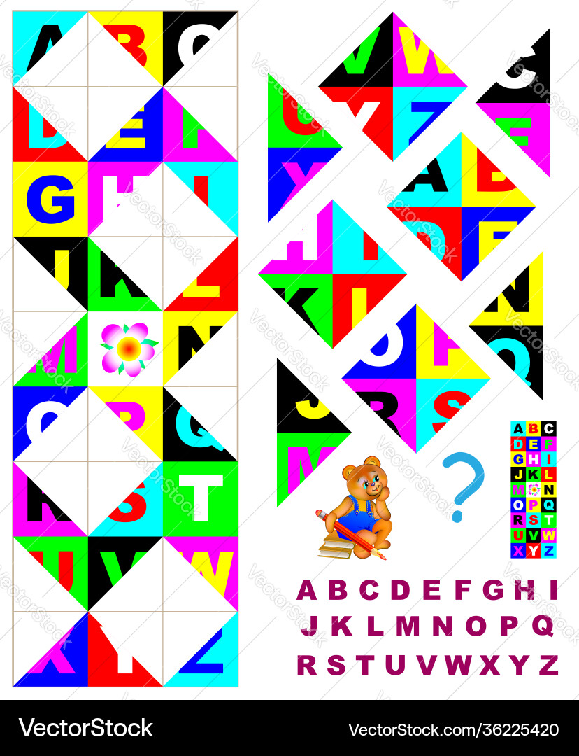 Find missing details and draw them in correct Vector Image