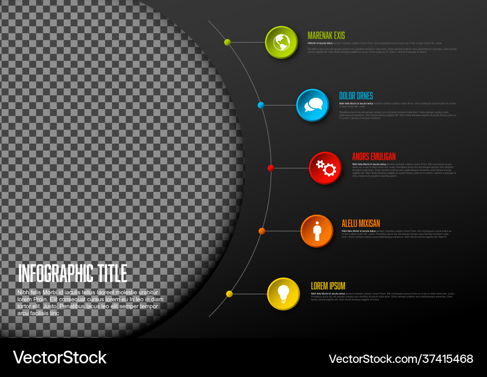 Multipurpose infographic timeline report template Vector Image