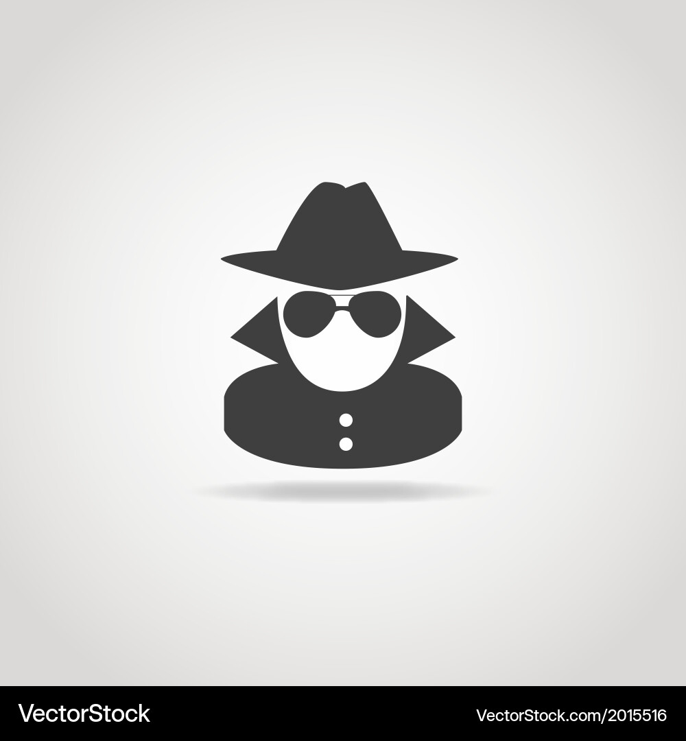 Anonymous Icon Royalty Free Vector Image - VectorStock