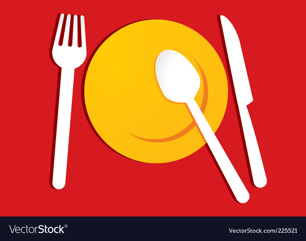 Dinner Royalty Free Vector Image - VectorStock