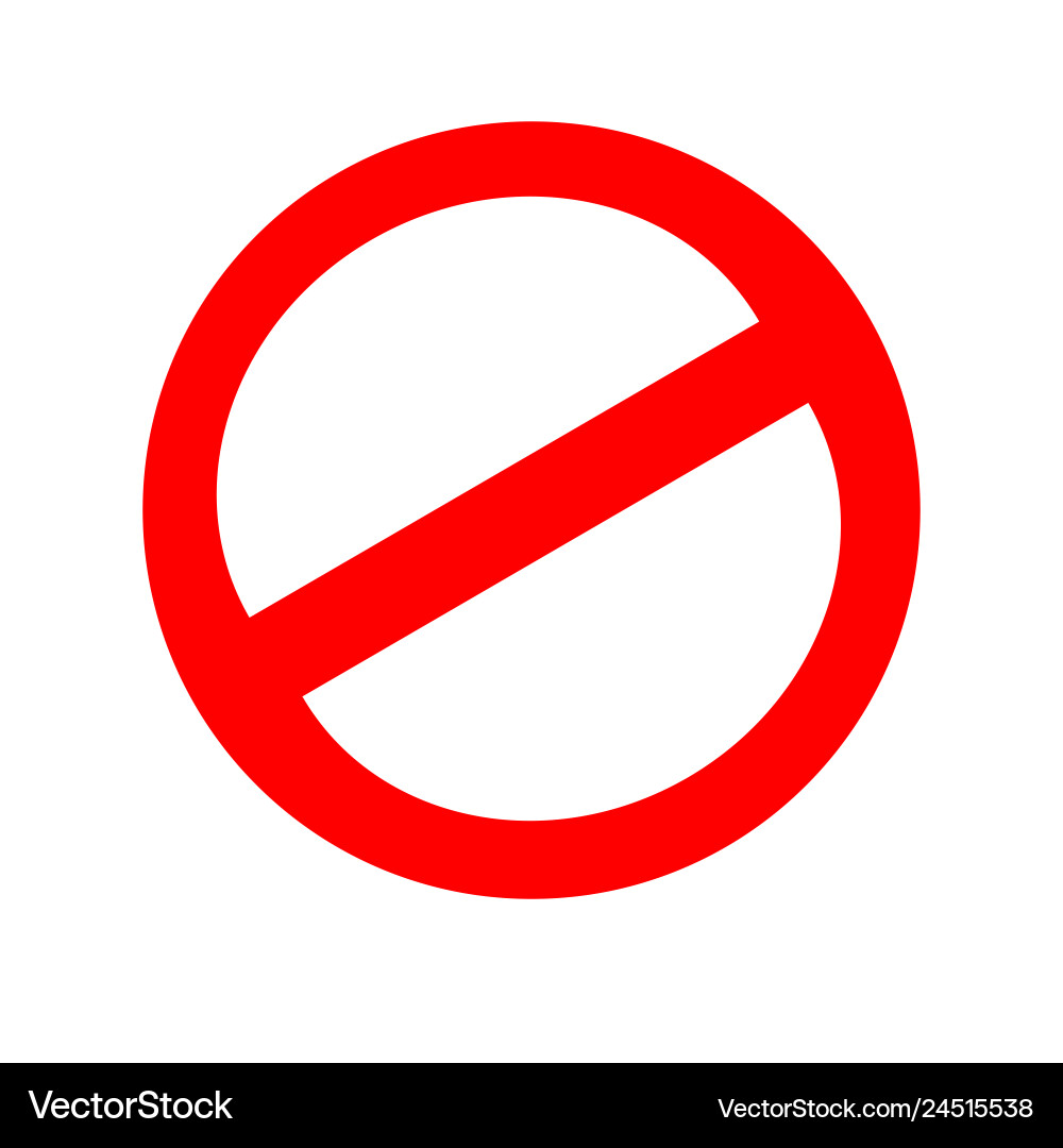 Stop sign icon Royalty Free Vector Image - VectorStock